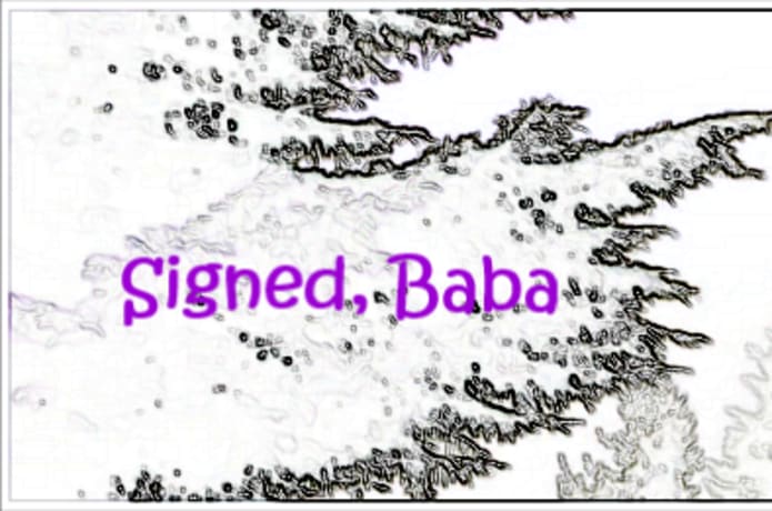 SIGNED, BABA | Indiegogo