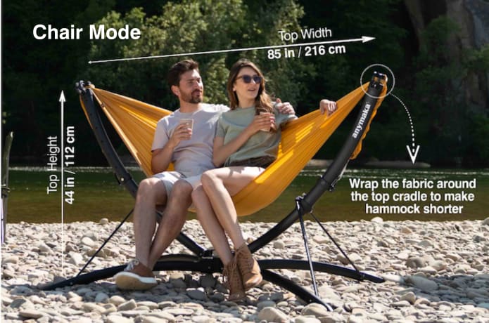anymaka Portable Hammock Stand that Sets Up in 3s | Indiegogo anymaka Portable Hammock Stand that Sets Up in 3s | Indiegogo
