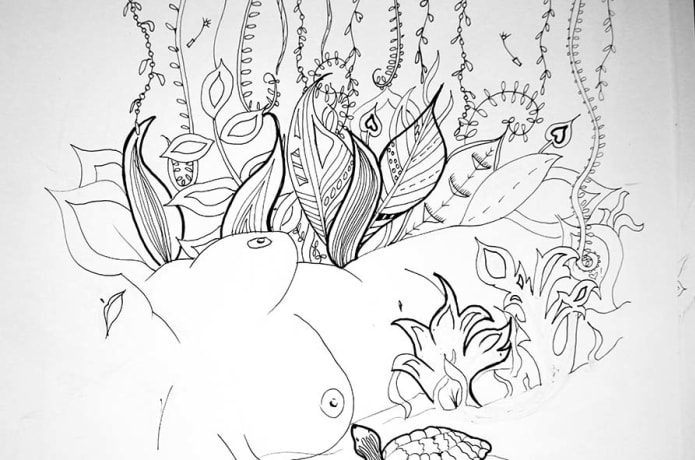 adult coloring pages nude