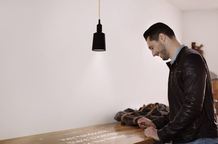 Beam. The light socket powered smart projector | Indiegogo