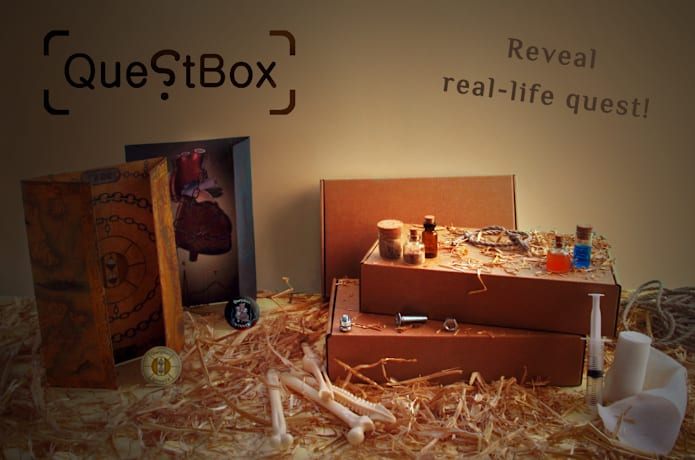 QuestBox - alternative EscapeRoom, real-life quest | Indiegogo