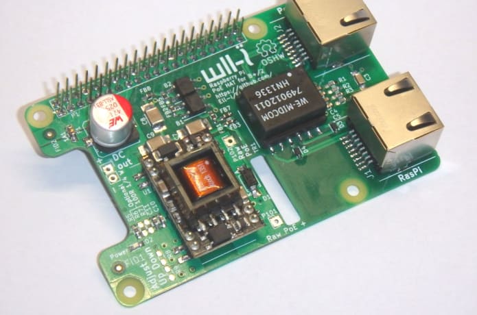 RasPoE: Raspberry Pi PoE shield | Indiegogo
