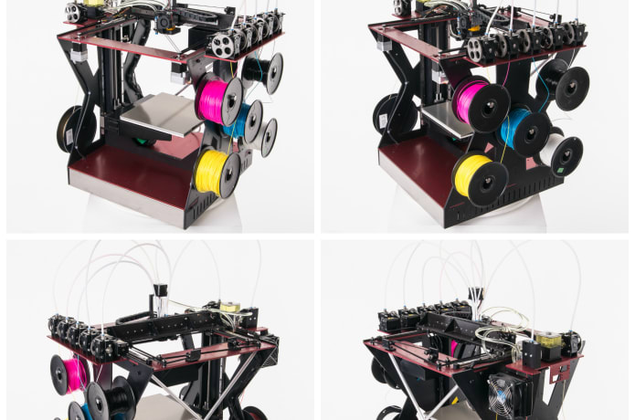 RoVa4D Full Color Blender FDM 3D Printer | Indiegogo