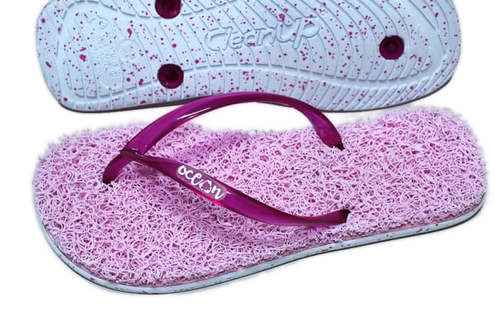 Footwear made using recycled ocean plastic waste | Indiegogo