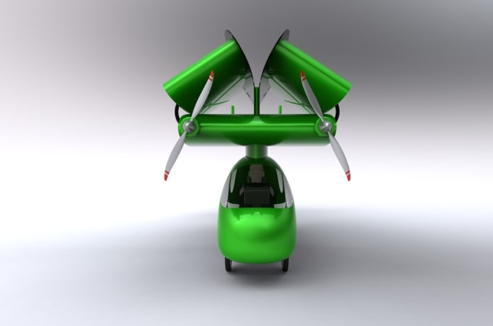 The Fly-B Electric Powered Flying Bicycle | Indiegogo