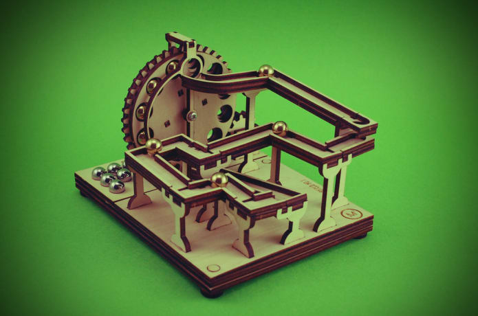 Marble Machine KIT - Laser Cut | Indiegogo
