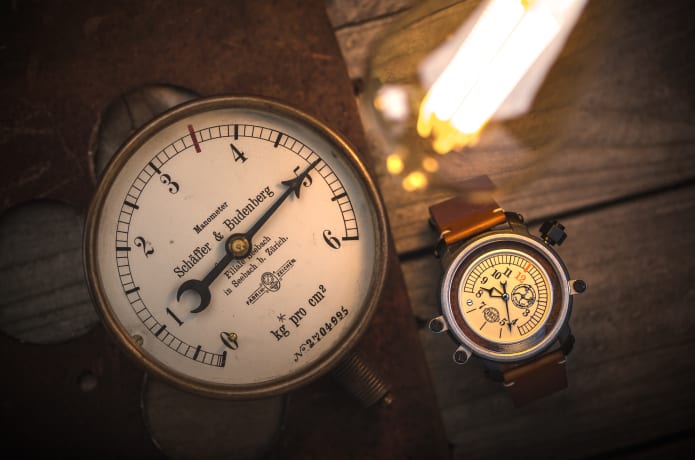The Gauge Master: 1800s Train DNA Watches | Indiegogo