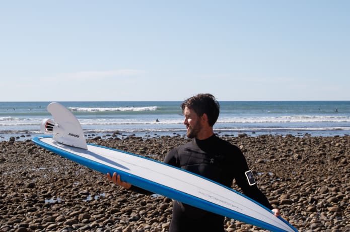 Boost Fin: Electric Motorized Fin for any Board | Indiegogo