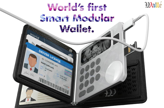 Wallé - World's Smartest Modular Wallet. | Indiegogo