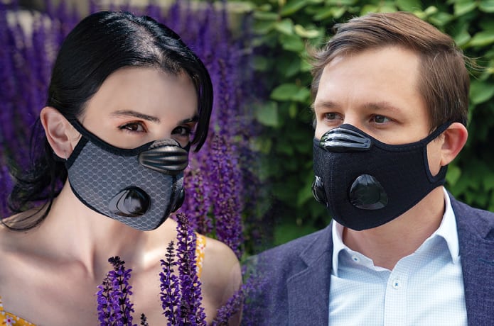 Breeze: the face mask with gold & silver filters | Indiegogo