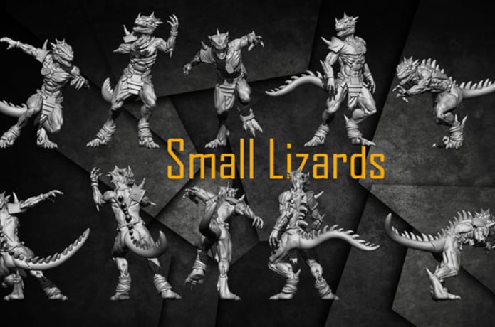 Lizardmen Fantasy Football Team & Forest Elves | Indiegogo