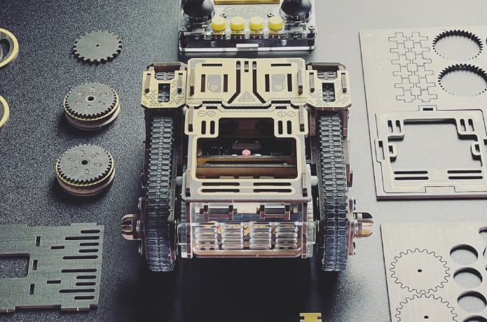 Coderover Build It Yourself Robot Platform Indiegogo 6055