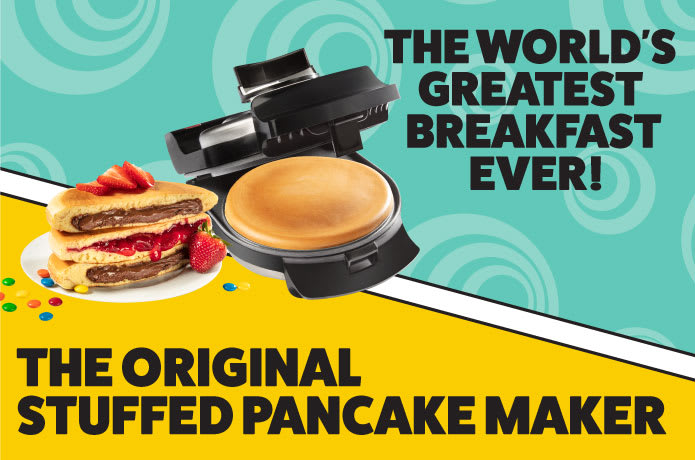 The Amazing Make-Your-Own Stuffed Pancake Maker | Indiegogo