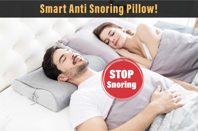 MOTION PILLOW 2nd Generation - Anti Snoring Pillow | Indiegogo