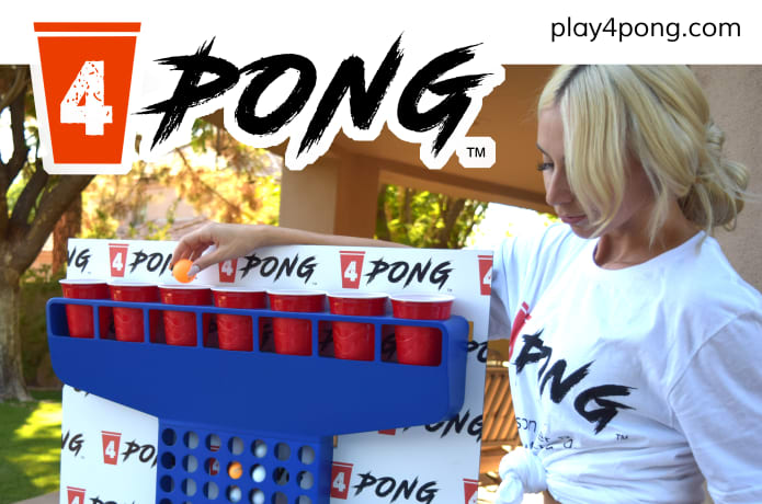 4Pong: A Fusion of Beer Pong and a 4-In-A-Row Game | Indiegogo