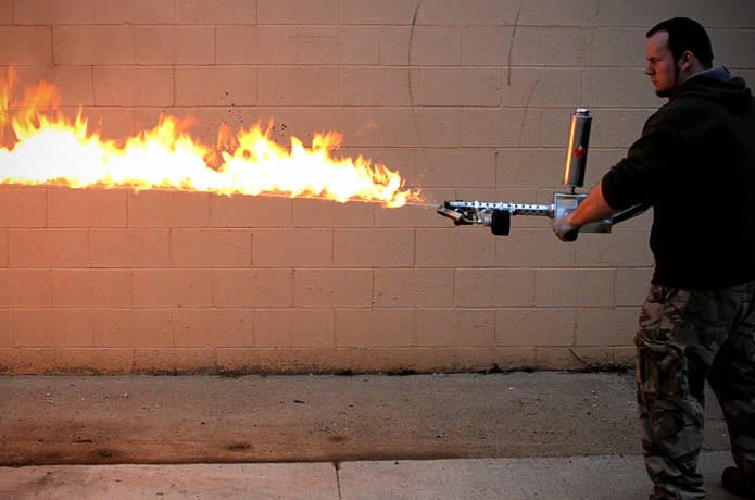 XM42: The Handheld Flamethrower | Indiegogo