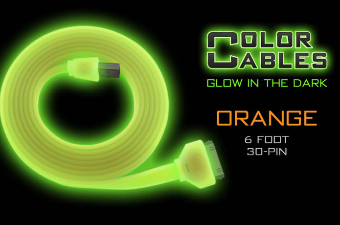 Color Cables: Glow in the Dark, Charge & Sync Cables | Indiegogo