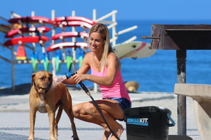 RinseKit: The Revolutionary Portable Shower | Indiegogo