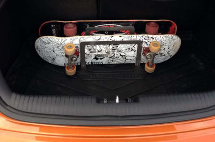 Back Rack: Skateboard Trunk Storage | Indiegogo