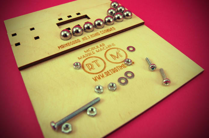 Marble Machine KIT - Laser Cut | Indiegogo