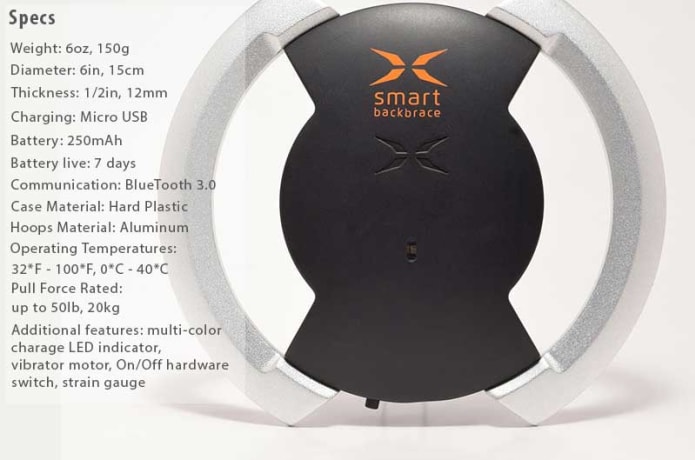 Smart Back Brace - SSB - Posture Correcting Device | Indiegogo