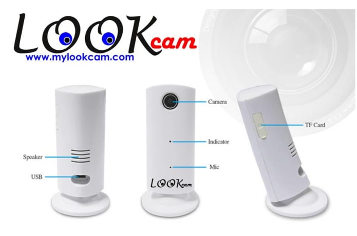 LOOKcam WIFI Security Camera - No Storage Fees! | Indiegogo
