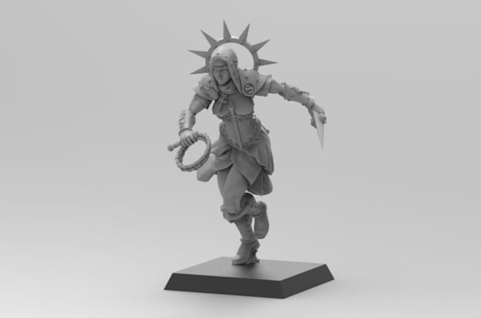 Sisters of Serens - Fantasy miniatures | Indiegogo
