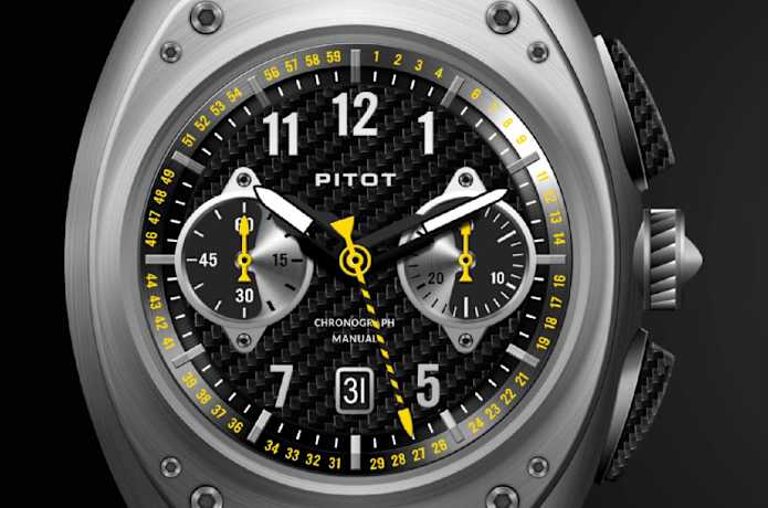 Fighter jet inspired mechanical watch | Indiegogo