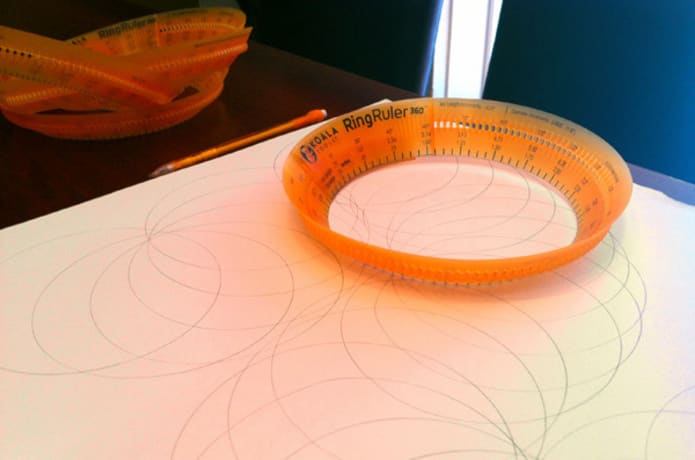 RING RULER: A Size-Adjustable Circular Ruler | Indiegogo