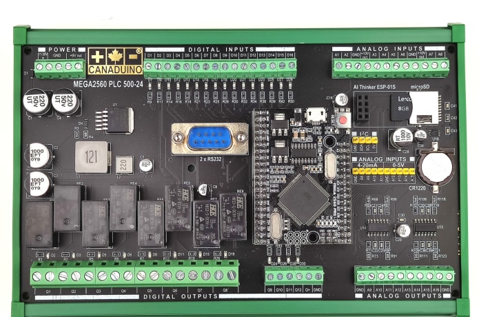 Fully-Featured Arduino MEGA 2560 compatible PLC | Indiegogo