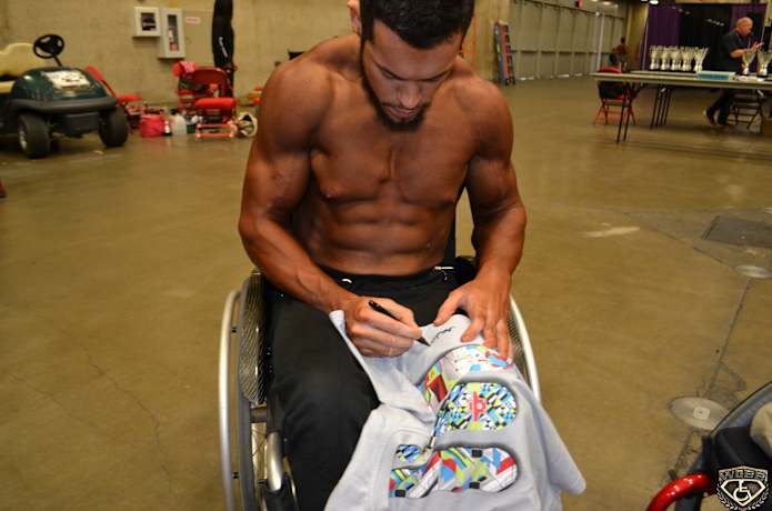 Support wheelchair bodybuilder with cerebral palsy | Indiegogo