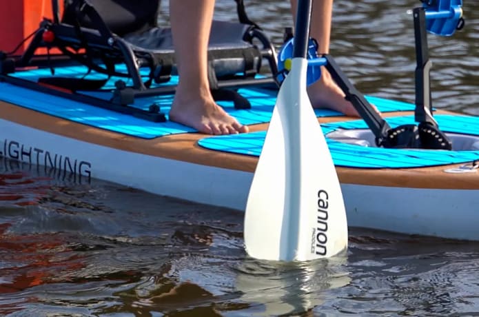 Lightning Kayaks Air 9 Inflatable Pedal Board Indiegogo