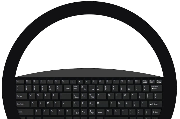 Steering Wheel Keyboard PC Auto | Indiegogo