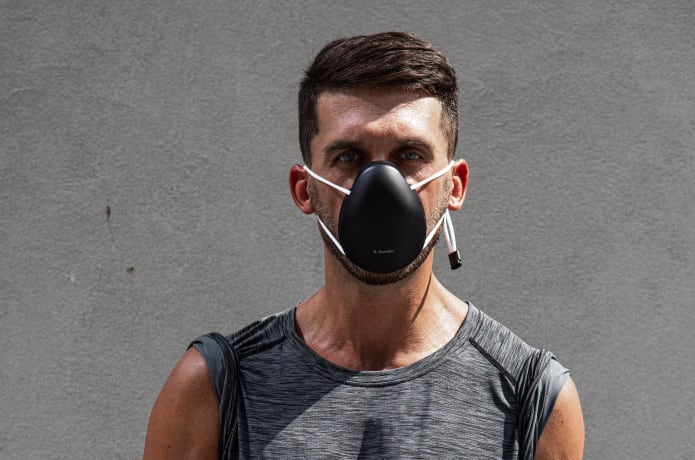 AirZ: Reusable Mask With 3 Active Air-flow Speed | Indiegogo