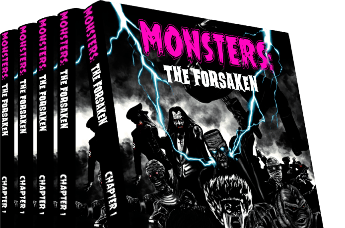 MONSTERS: THE FORSAKEN 200 Page Graphic Novel | Indiegogo