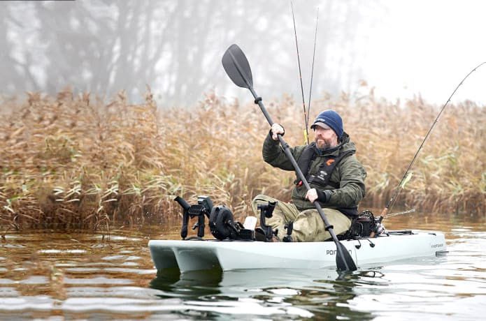 The KingFisher: Modular Trimaran Fishing Kayak | Indiegogo