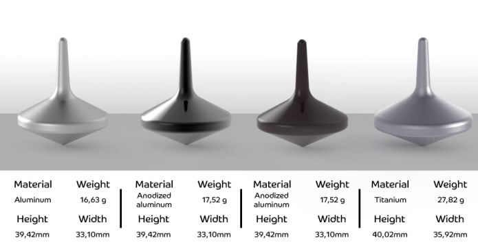 METAL TOTEM The spinning top that doesn t fall Indiegogo